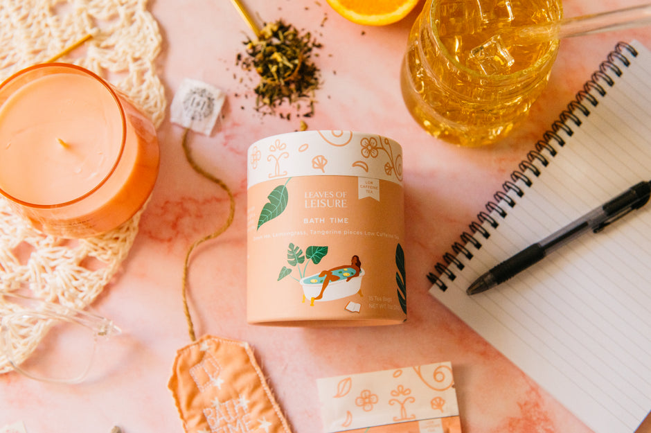 Snow Angel Tea - Peppermint, Rosehip and Spearmint – Leaves of Leisure