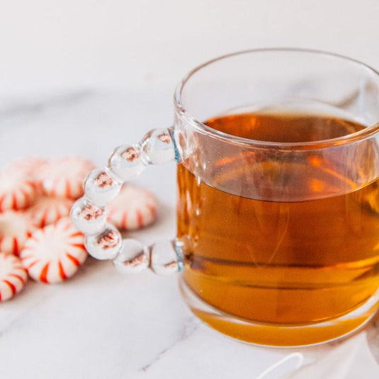 Snow Angel Tea - Peppermint, Rosehip and Spearmint – Leaves of Leisure