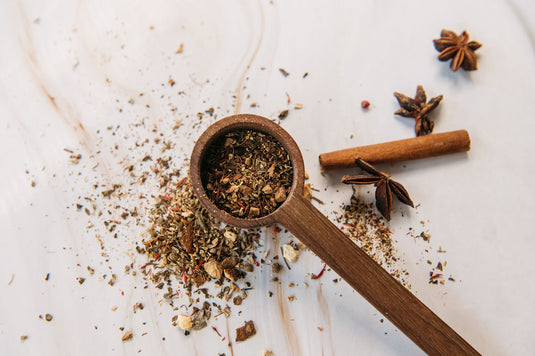 Snow Angel Tea - Peppermint, Rosehip and Spearmint – Leaves of Leisure