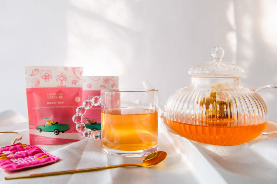 Autumn Breeze Tea - Tulsi, Cinnamon and Ginger – Leaves of Leisure